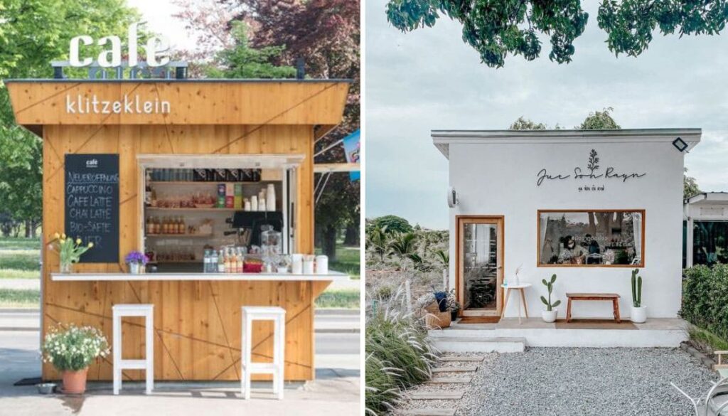 19 ไอเดีย ร้านกาแฟเล็กๆ สไตล์มินิมอล วิวสุดชิค - BaanAZ