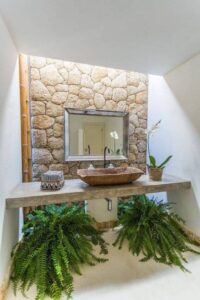 20 ไอเดีย กระจกห้องน้ำ สไตล์เอ้าท์ดอร์ แบบธรรมชาติ - BaanAZ