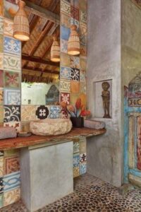 20 ไอเดีย กระจกห้องน้ำ สไตล์เอ้าท์ดอร์ แบบธรรมชาติ - BaanAZ