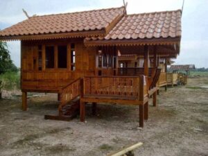 20 ไอเดียแบบ บ้านทรงไทยหลังเล็กๆ สวยงามน่าอยู่แบบไทยยุคเก่า - BaanAZ